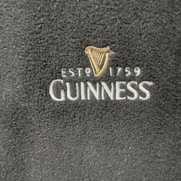 Harriton | Jackets & Coats | Guinness Branded Fleece Vest Mens 2xl ...